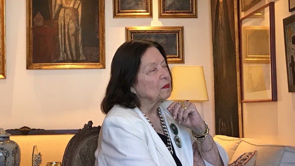 Nélida Piñon, primeira mulher a presidir a Academia Brasileira de ...